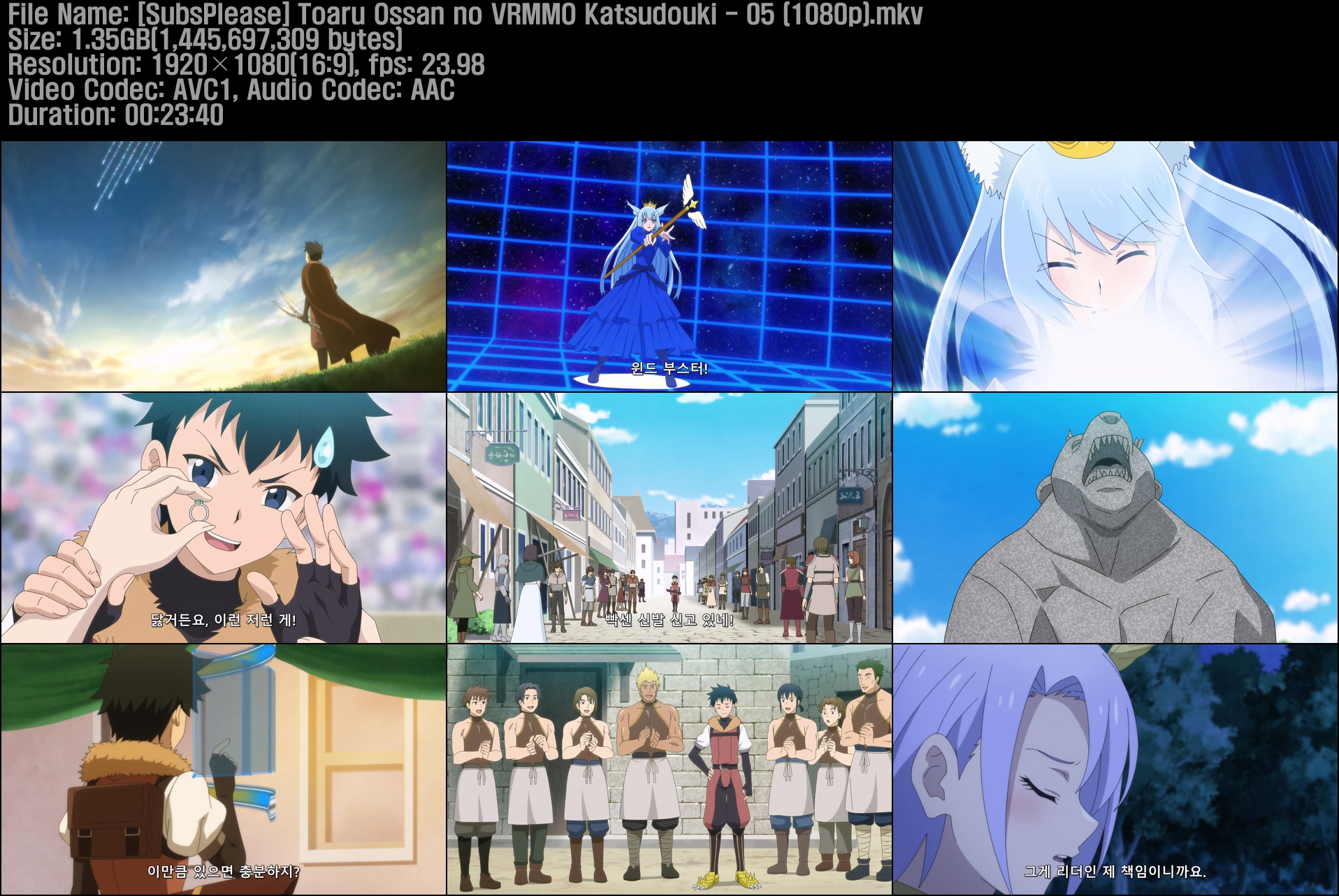 어떤 아재의 VRMMO 활동기 (2023) - 05 (1920x1080)