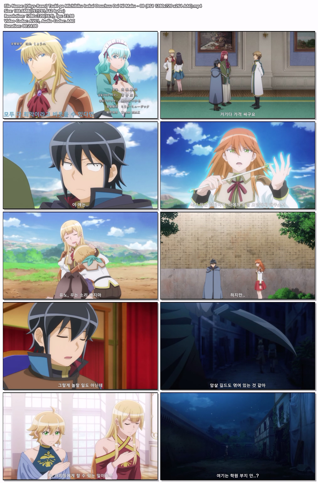 [Ohys-Raws] 달이 이끄는 이세계 여행 제2막 - 08